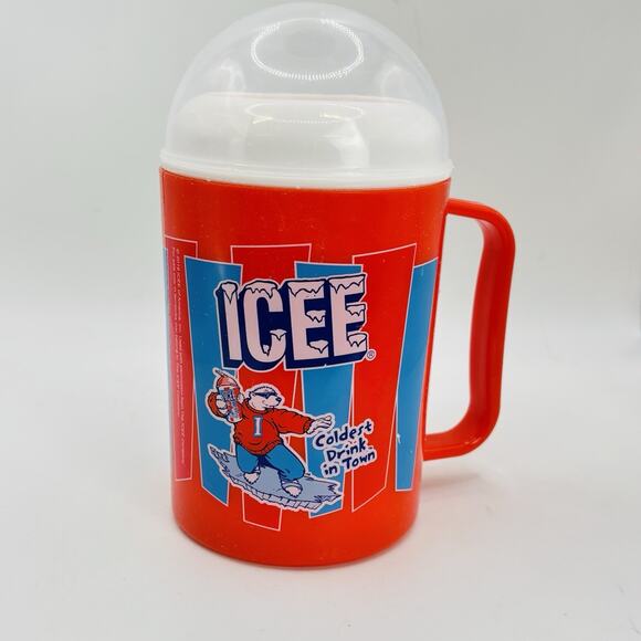 Icee | Dining | 29 Icee 10 Oz Plastic Slushy Freezer Mug Coldest Drink ...